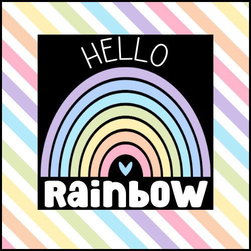 HelloRainbowPrints - Etsy