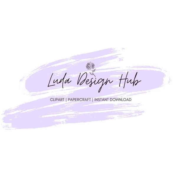 12 Boho Flowers Clipart, Flowers Print, Printable Watercolor Clipart ...