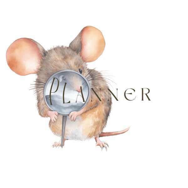 Mouse Punk Clipart 14 High Quality Pngs Digital Download Stickers, Card ...