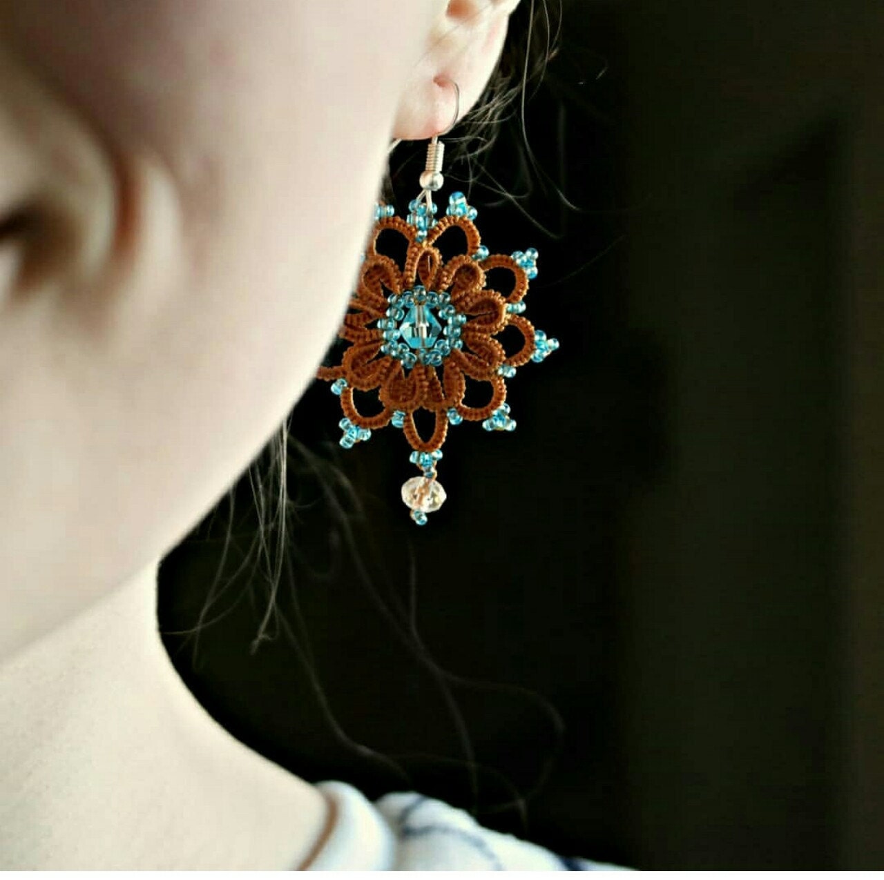 Tatted handmade jewelry. Unique gifts for by TheStunningBeauty