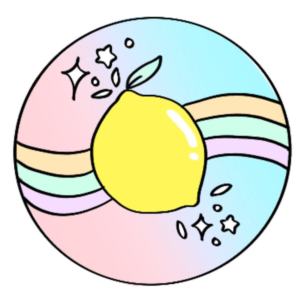 cute and unique hand drawn stickers by littlelemonmoon on Etsy