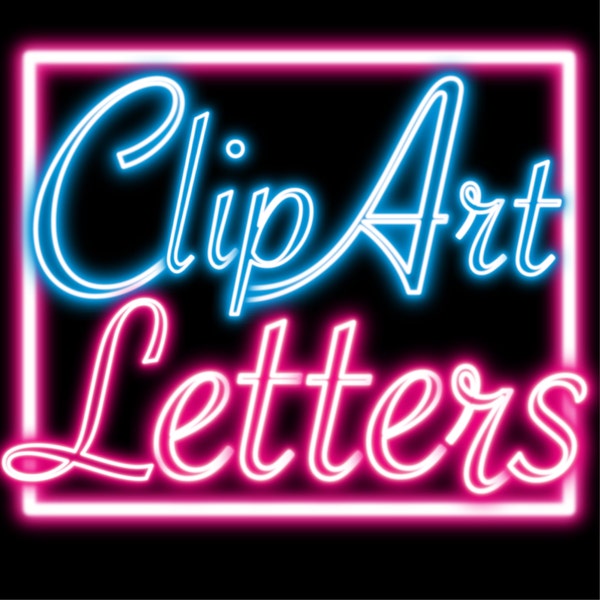 Black Glitter Gold Trim Clipart Letters PNG Digital Download Complete ...