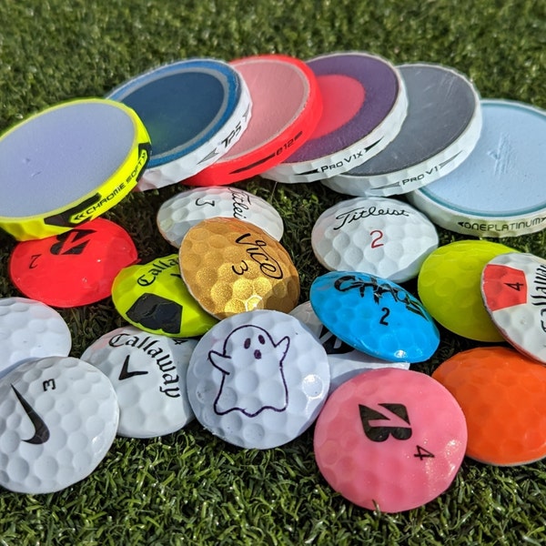 Callaway Supersoft Triple Track Real Golf Ball Marker With Magnetic Hat ...