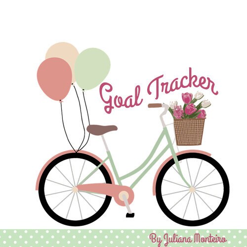 Printable Goal Trackers Journals by GoalTracker on Etsy