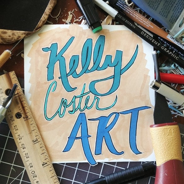 KellyCosterArt - Etsy