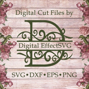 Classique Script SVG, Fancy Script Monogram Font Svg, Dxf, Eps, Png ...