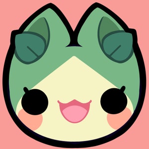 Spirit Blossom Aphelios Mooncake Emote / Cute League of Legends Emote ...