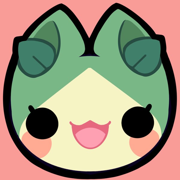 Spirit Blossom Aphelios Mooncake Emote / Cute League of Legends Emote ...