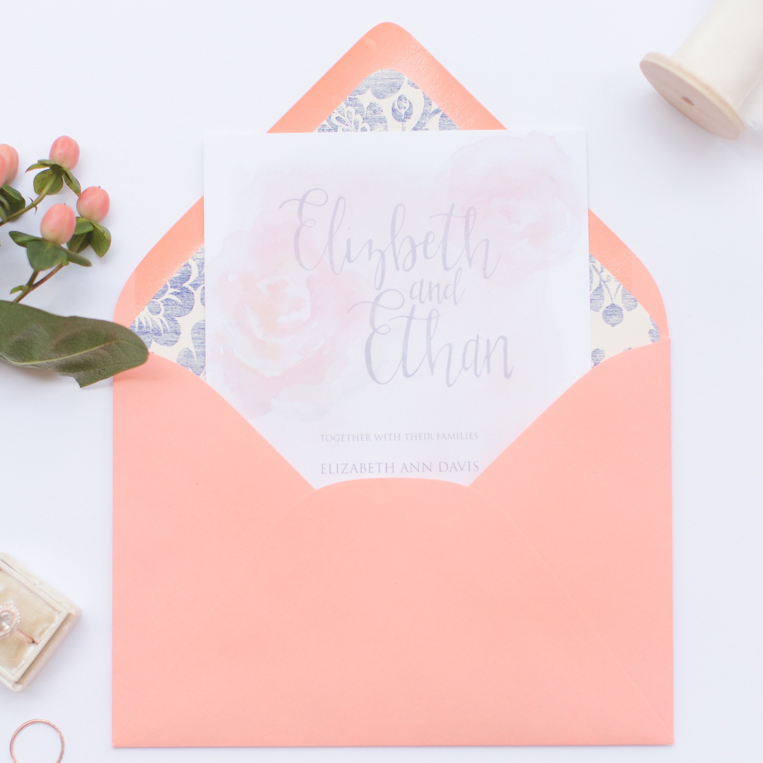 Custom Paper Hand Lettered Signs Lined by mylittledesignco