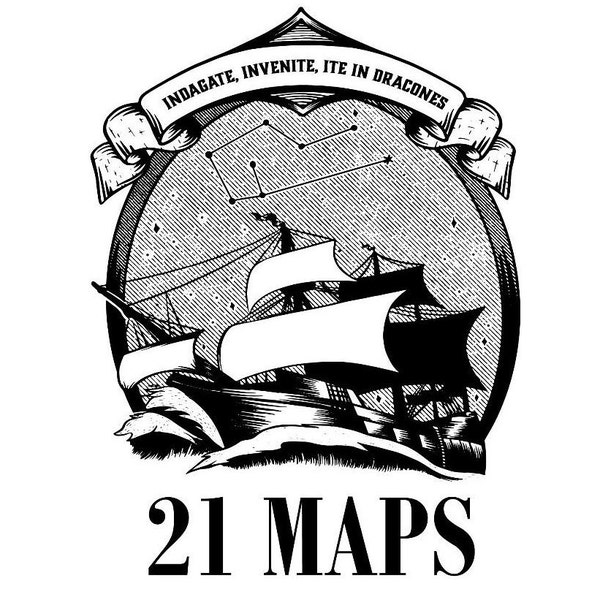 Upside Down Map With a South-up Orientation, Reversed Map, Unique Map ...