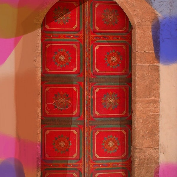 Pantone Very Peri Persian Blue Tote Bag, Weekender Tote Bag, Tribal ...