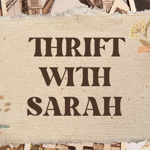 ThriftingWithSarah - Etsy