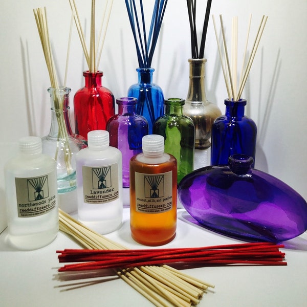 8 Oz Sandalwood Vanilla Fragrance Reed Diffuser Oil Refill Made in the ...