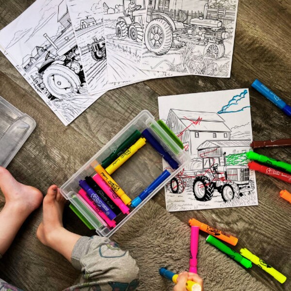 Boho Landscape Coloring Pages Printable Nature Coloring Pages for ...