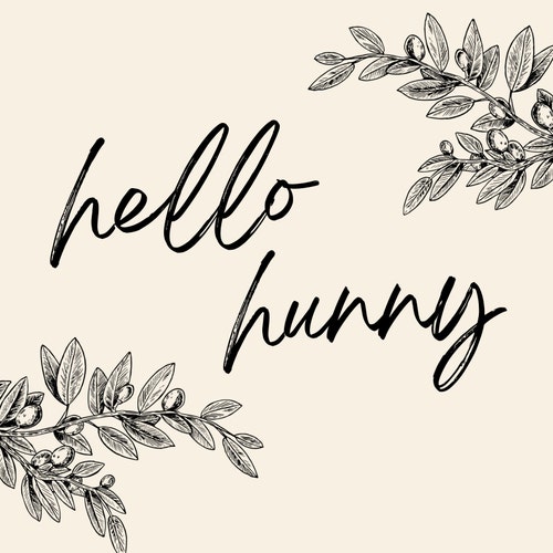 hellohunnyshop - Etsy