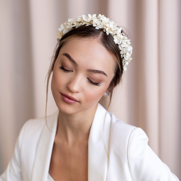 Floral Wedding Hairpiece, Bridal Hair Piece, Wedding Hair Accessory ...