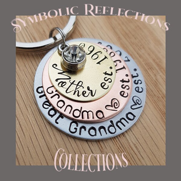 Personalized Mother Key Chain,mother's Day Gift,gift for Mom,wift Gift ...