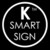 K Smart Sign Bellissima H3 Laser Cut Matt Black & Copper Mirror ...