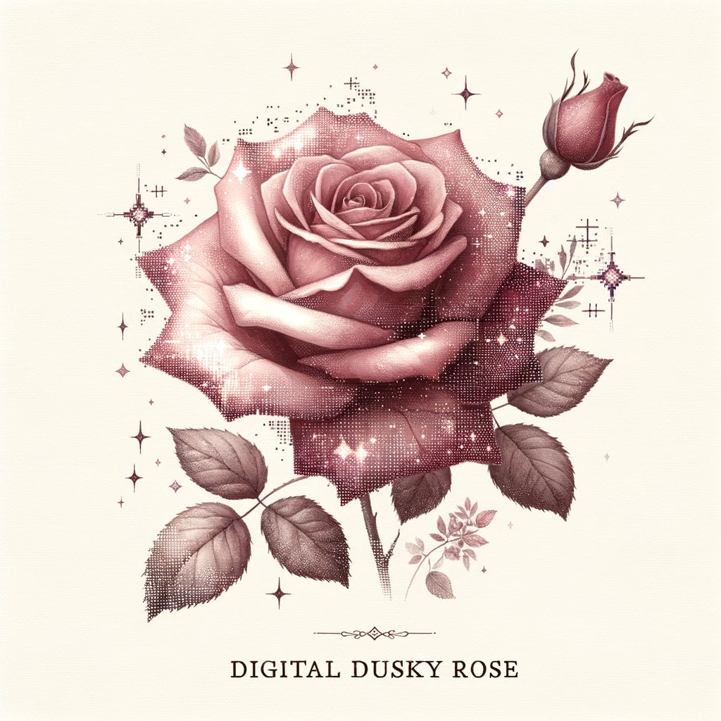 DigitalDuskyRose - Etsy