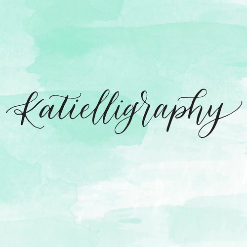 katielligraphy - Etsy