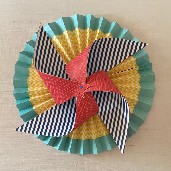 Orange and Yellow Spinning Pinwheels You Are My Sunshine First Year ...