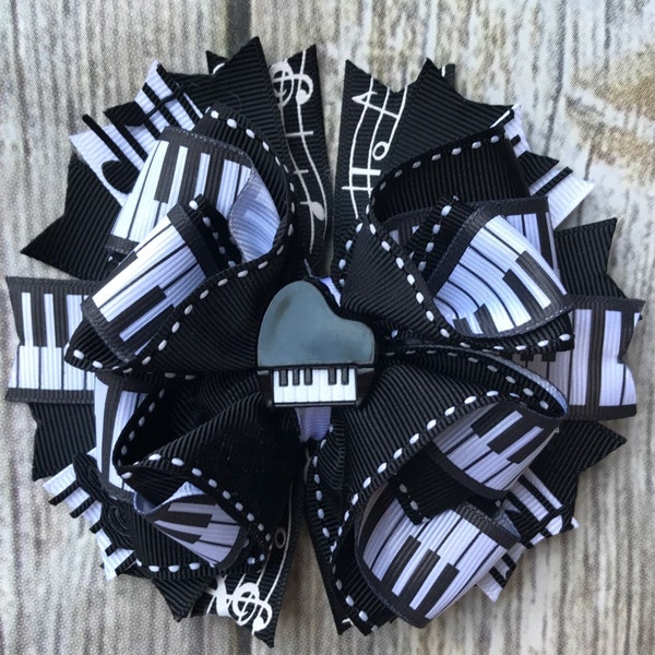 CRAFT SUPPLY .piano Keyboard Grosgrain Ribbon. Piano Ribbon . Musical ...