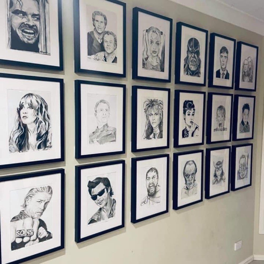 Terry Crews White Chicks Painting