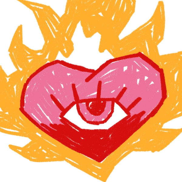 Angry Emo Cat Sticker Holographic Cat Sticker, Waterproof, Cute Cat ...