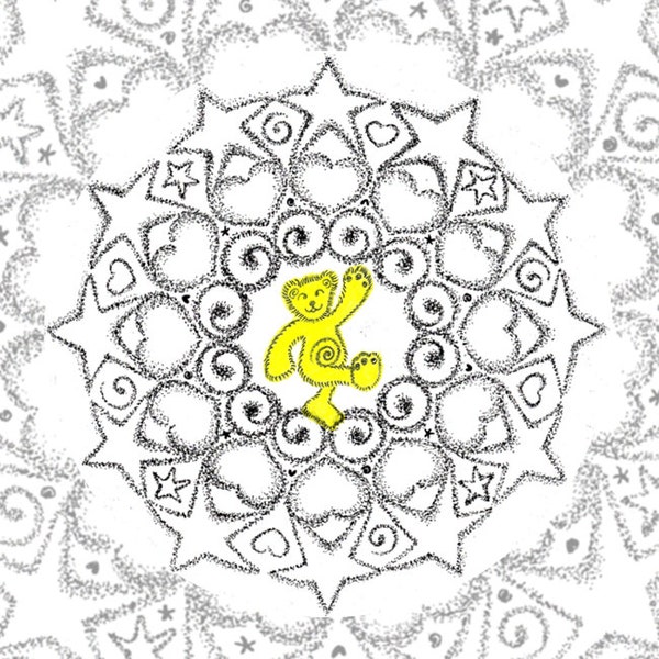 Hand Drawn Mandalas With Empowering Messages, Spiritual Art Card Deck ...