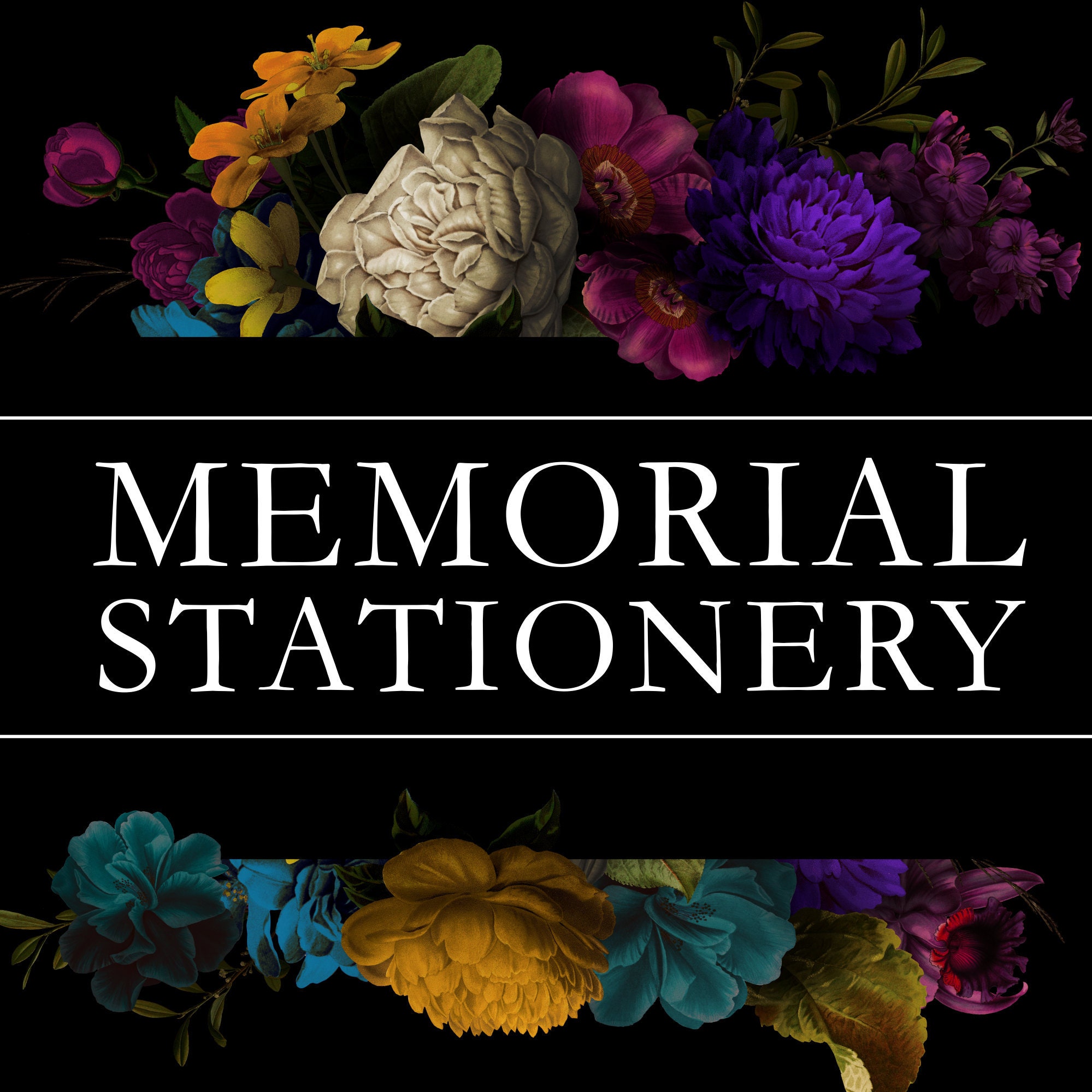 Editable Digital Download for funeral by MemorialStationery