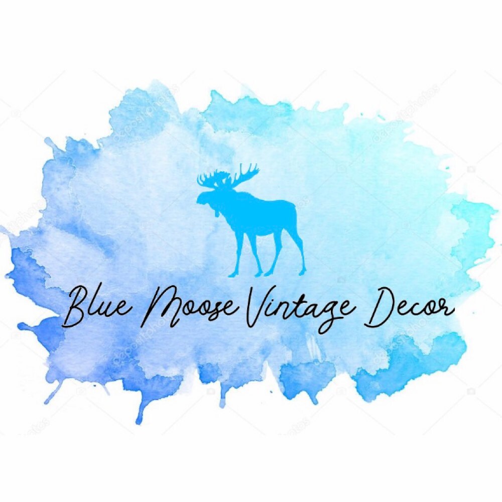 BlueMooseVintageDeco - Etsy