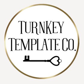 turnkeytemplateco - Etsy