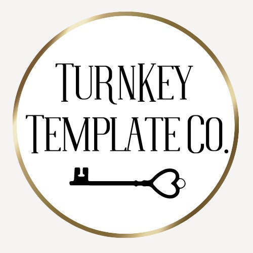turnkeytemplateco - Etsy