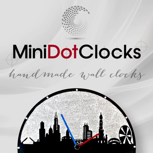 MiniDotClocks - Etsy