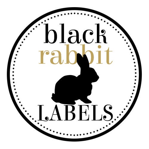 BlackRabbitLabels - Etsy