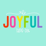 The Joyful Type Co by TheJoyfulTypeCo on Etsy