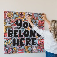 Anti Bullying Day Be a Buddy Not a Bully Collaborative Coloring Posters ...