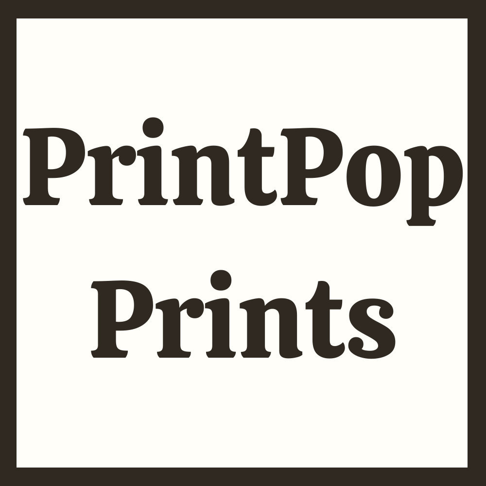 PrintPopPrints - Etsy