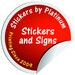 1 X Sticker General Waste Only Recycling Bin Environment Recycle Symbol ...