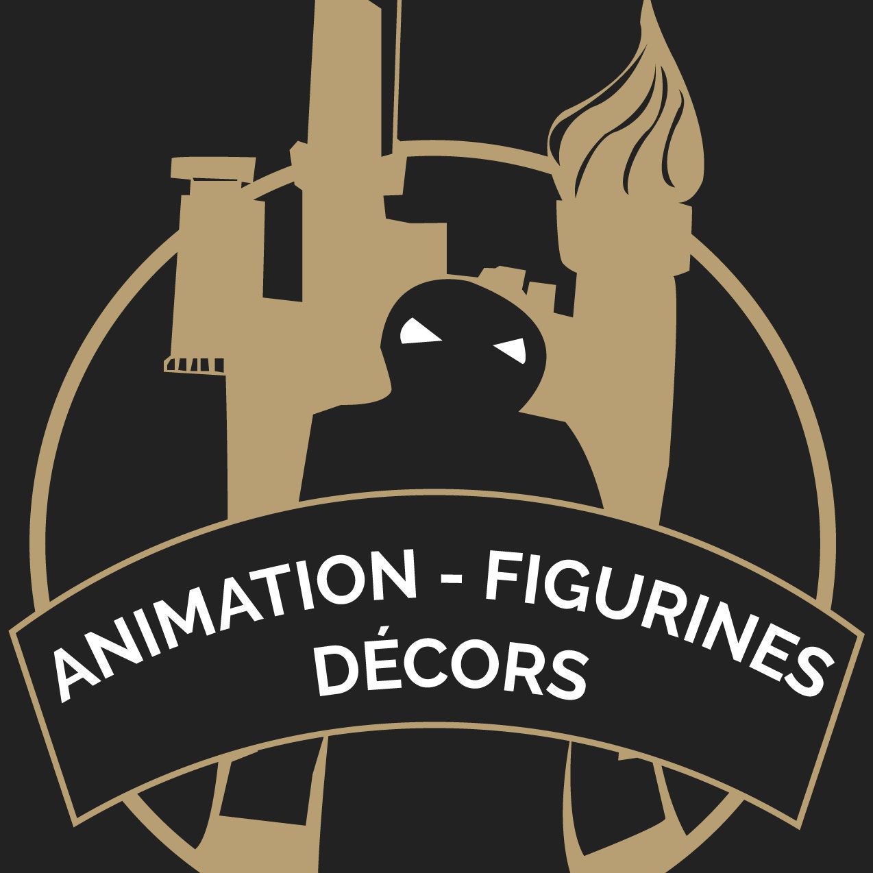 Ned Survivor figure with two guns facing zombies for the board game ...