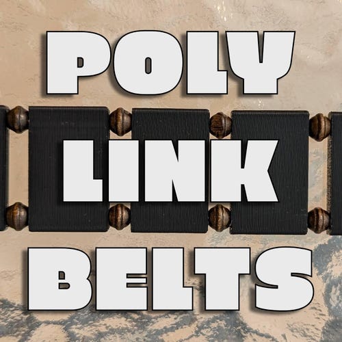 PolyLinkBelts - Etsy
