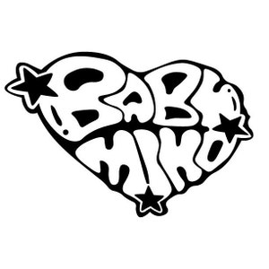 Young Miko Baby Miko Logo Att. Trap Kitty Comfort Colors - Etsy