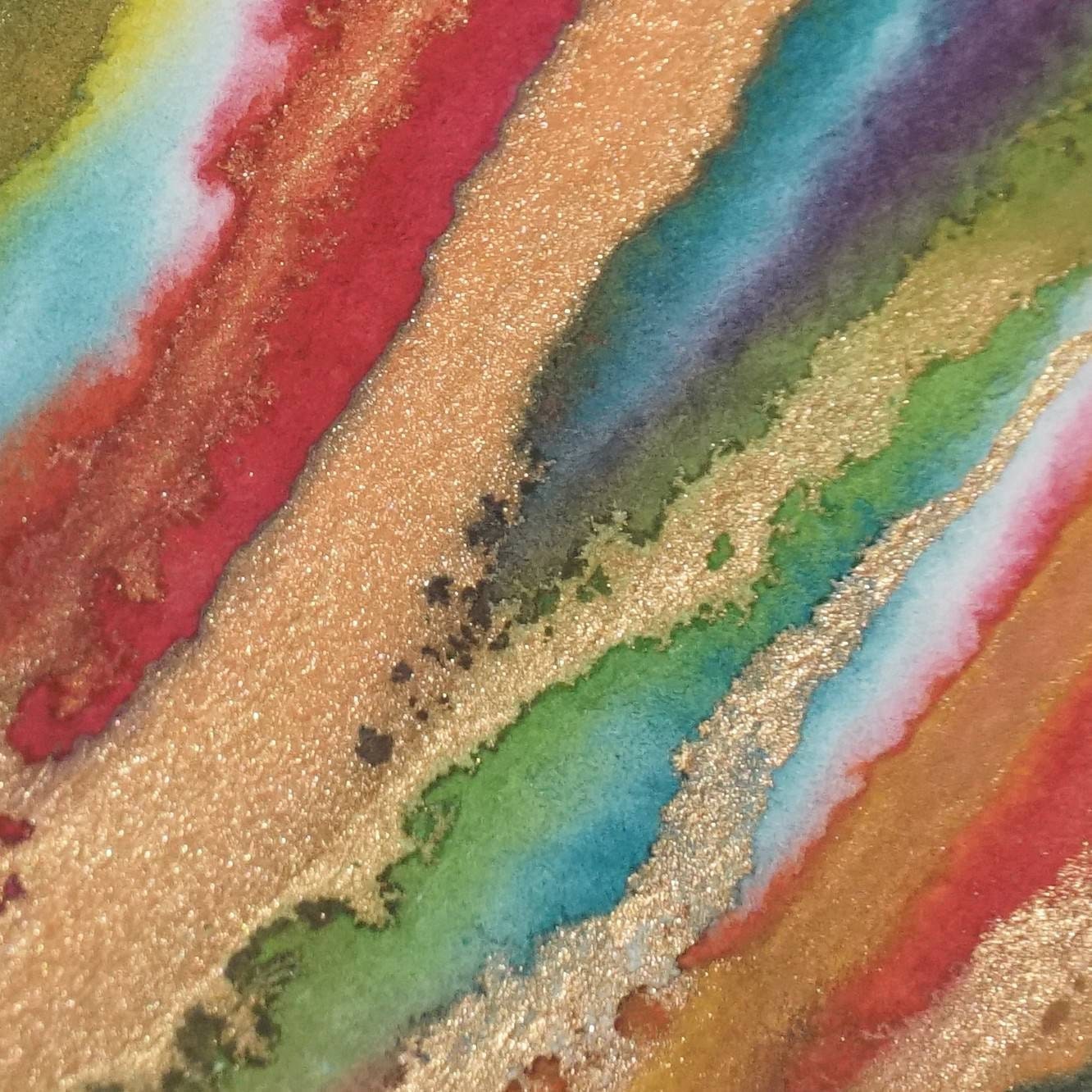 Painting Art & Collectibles Multi-colored Dillie ~ Original Signed ...