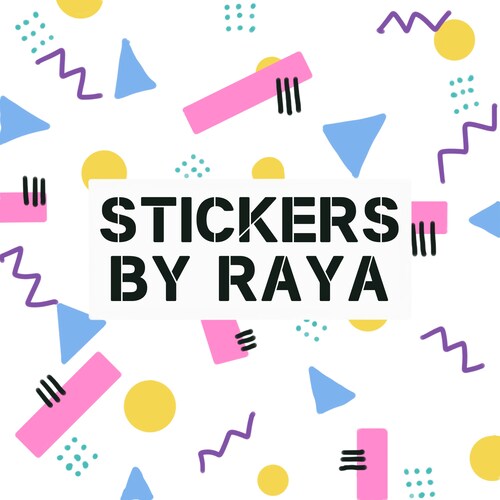 Stickersbyraya - Etsy