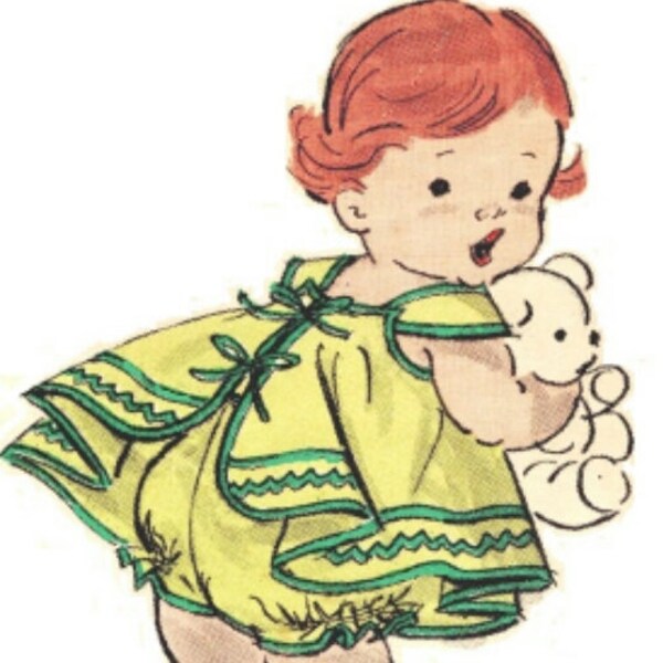 Butterick 6015 Photocopy of Vintage 50s Famous One Piece Wrap Apron ...