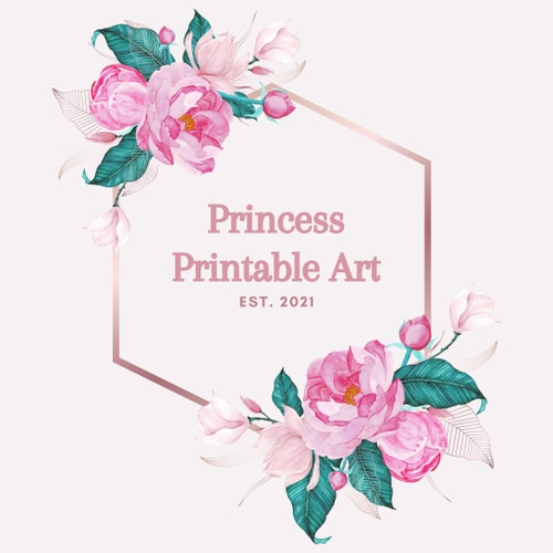 PrincessPrintableArt - Etsy