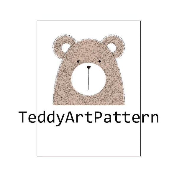 Classic Vintage Teddy Bear Pattern for Sewing Teddy Bear Sewing Pattern ...