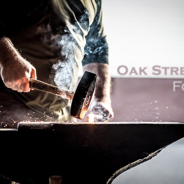 Hand Forged Fire Poker Square With a Twist 3640 - Etsy