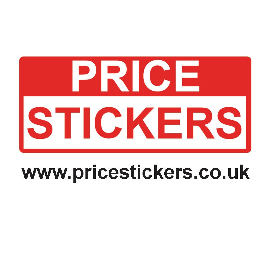 Extra Strong Polypropylene Jewellery Price Stickers Card Making ...
