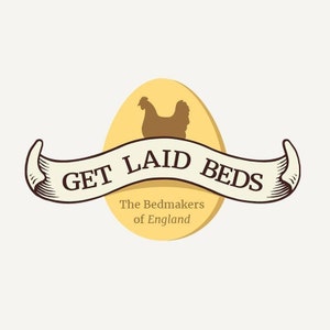 Low Modern Wooden Bed Frame by Get Laid Beds - Etsy